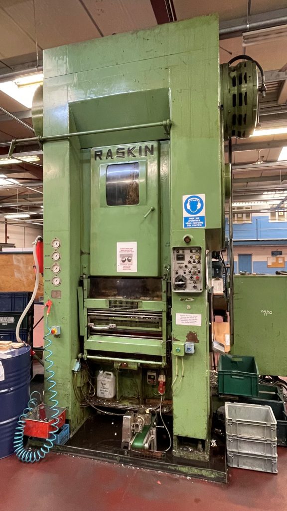 RASKIN 2010SA 200 TON PRESS - Machsell Machine Tools