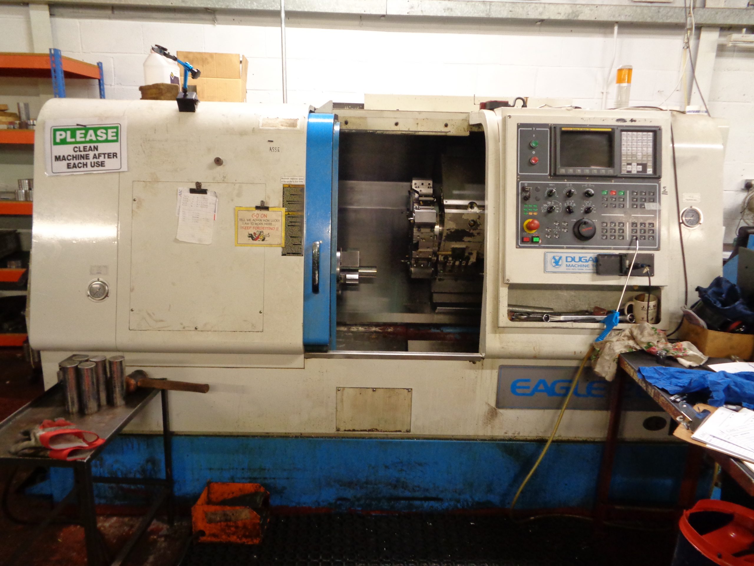 DUGARD EAGLE FCL 200 HT CNC LATHE (REF 673) - Machsell Machine Tools