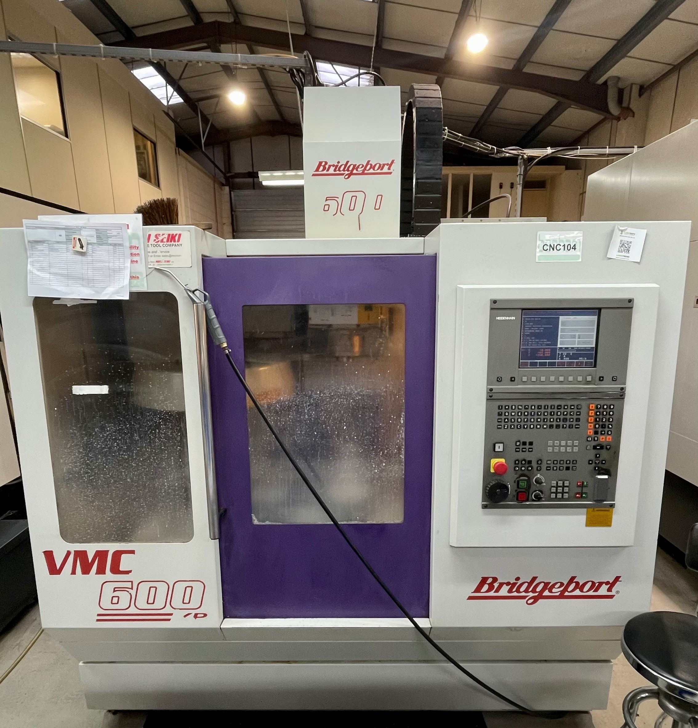 BRIDGEPORT VMC 600 XP VERTICAL MACHINING CENTRE (REF 780) - Machsell ...