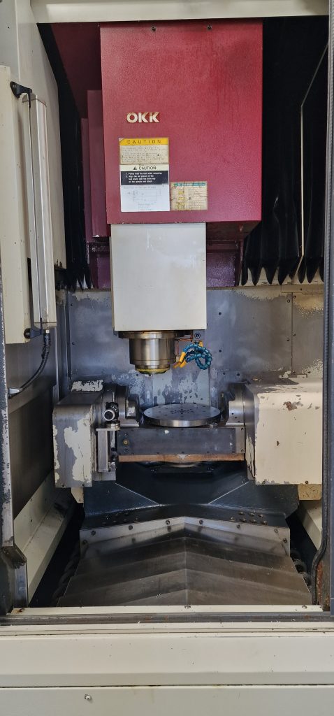 OKK VP 400 5 AXIS VERTICAL MACHINING CENTRE (REF 786) - Machsell ...
